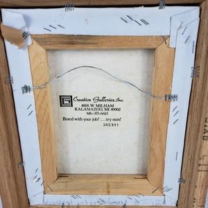 O'Hammer | Art | Vtg Original Oil Painting On Canvas Clowns Signed ...